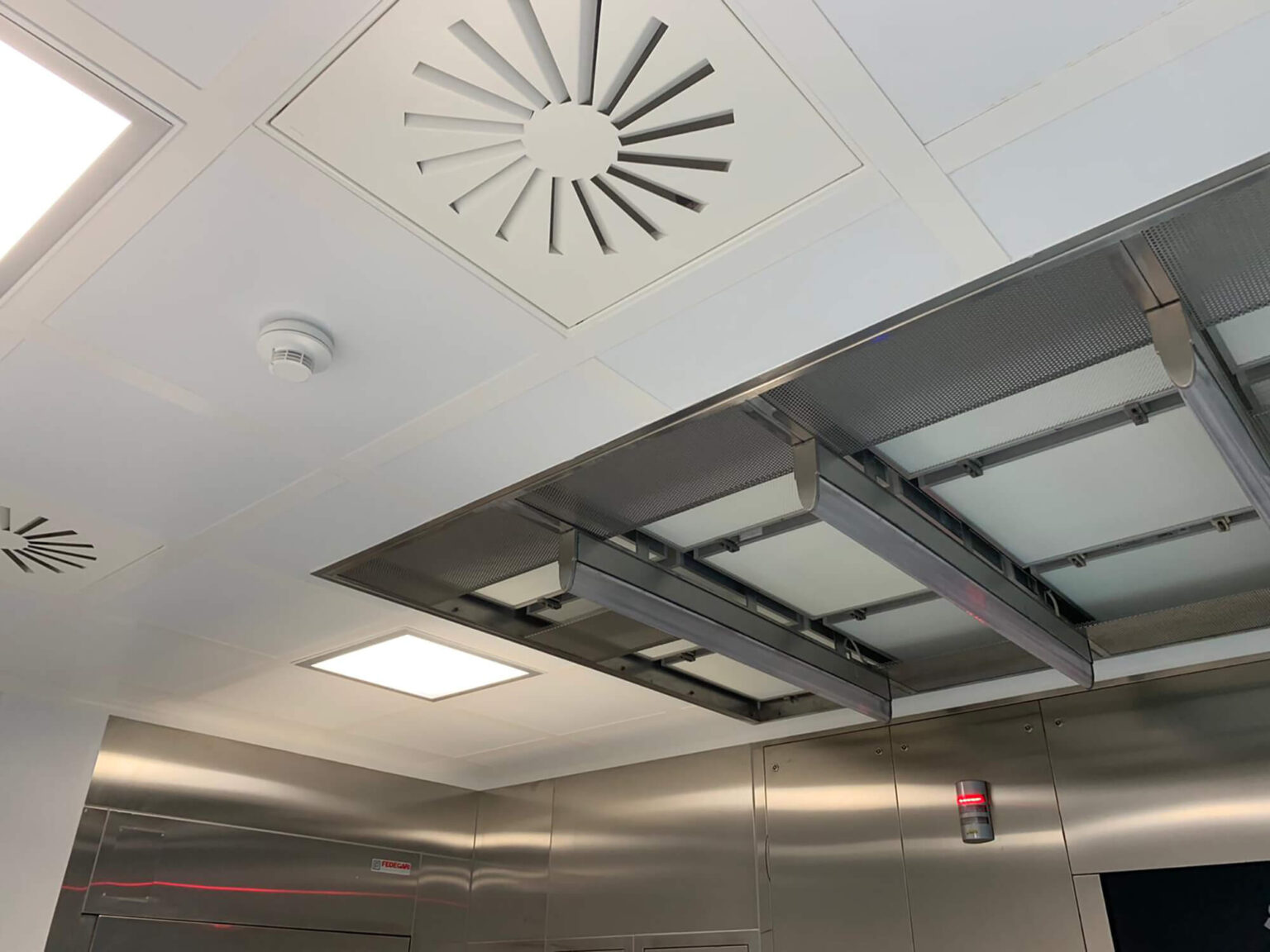 False ceilings | Padana cleanroom